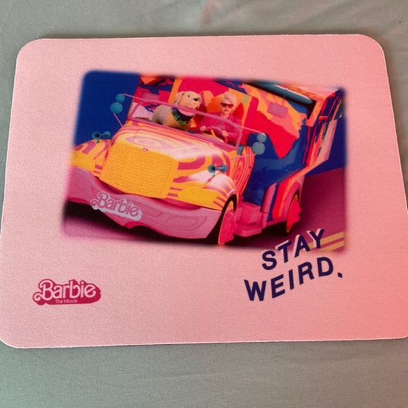Barbie | Office | Officially Licensed Barbie The Movie Stay Weird Mouse ...